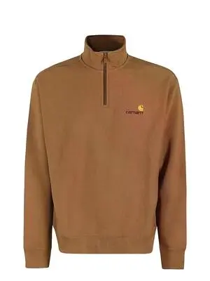 Carhartt Work In Progress Zip-up Sweatshirt - Brown