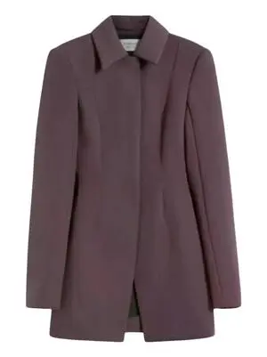Sportmax Bacio Wool Jacket - Brown