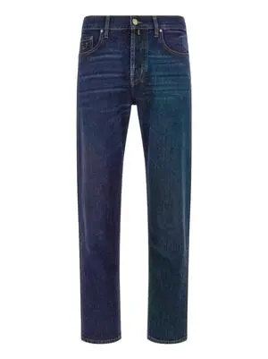 Jacob Cohen Jude Five-pocket Jeans With Contrast Stitching - Blue