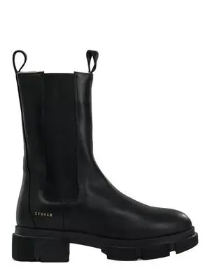 SUMMERY COPENHAGEN Cph500 Platform Chelsea Boots - Black