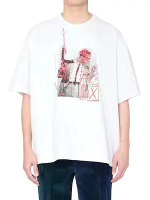 Kolor Graphic-print T-shirt - White