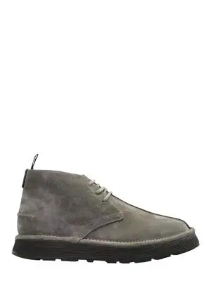 Giorgio Armani Chukka Lace-up Boots - Grey
