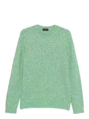 ROBERTO COLLINA Crew-neck Sweater - Green