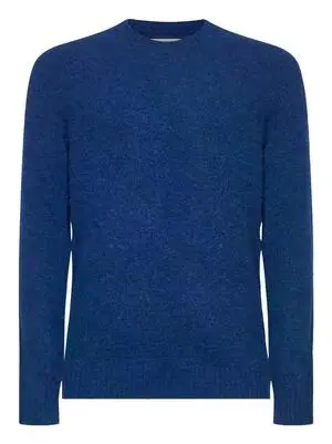 MC2 SAINT BARTH Ribbed-trim Sweater - Blue
