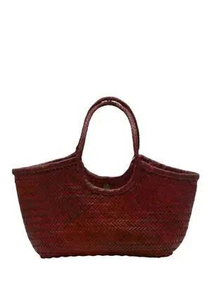 Dragon Diffusion Big Nantucket Leather Tote Bag - Brown