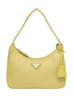 Prada Prada Re-Edition 2000 Nylon Mini Bag Pineapple Yellow
