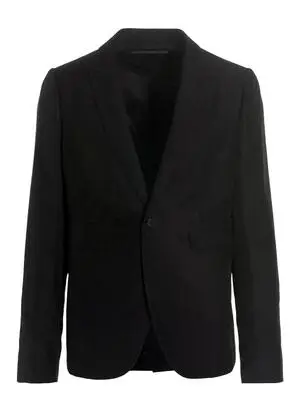 SAPIO Single-breasted Blazer - Black