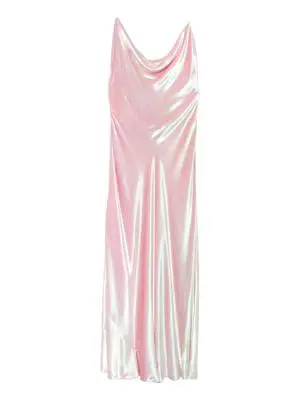 Alberta Ferretti Strap Dress - Pink