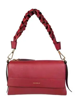 COCCINELLE Boheme Grana Double Shoulder Bag - Red