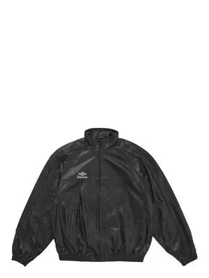 Supreme Umbro Leather Track Jacket - Black