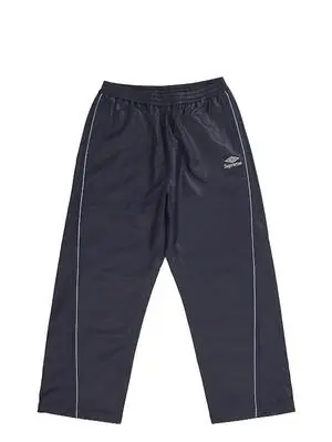 Supreme Umbro Leather Track Pant - Navy Blue