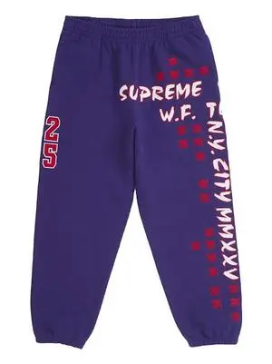 Supreme League Champs Sweatpant - Purple