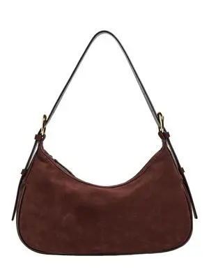 Staud Pine Shoulder Bag - Mahogany