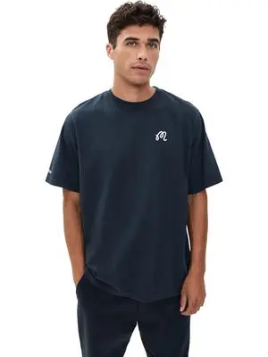 MALBON Bermuda Tee - Navy
