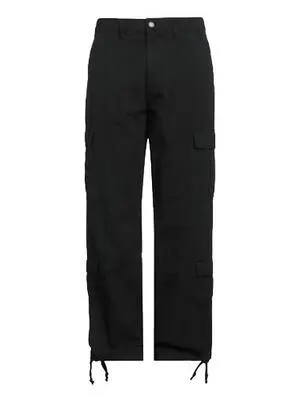 Guess Cargo Pants With Drawstring Hem - Black