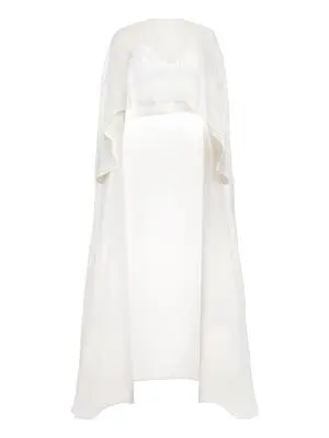 FRANCESCA MIRANDA Mist Sheer Silk Top With Cloud Bralette