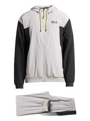 EA7 Tracksuit In Polyester And Elastane - Grey