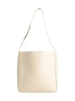 MANSUR GAVRIEL Leather Shopper Bag - White