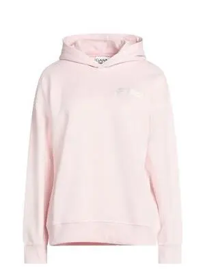 GANNI Sweatshirt Light Organic Cotton - Pink
