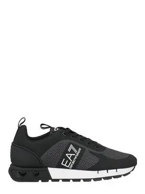 EA7 Low-top Two-tone Sneakers - Black
