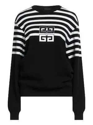 Givenchy Mid-weight Cashmere Crewneck Sweater - Black