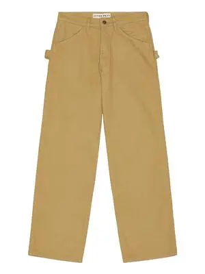 AFTER PRAY Neo Washed Work Pants Beige