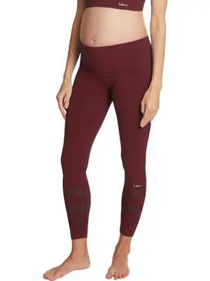 CACHE COEUR Woma Maternity & Sports Leggings - Plum