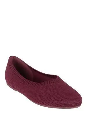 Tahari Martinique Ballet Flat - Burgundy