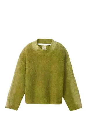 Camper Textured Merino-wool Sweater - Green