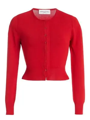 BRANDON MAXWELL The Ellery Shrunken Cardigan