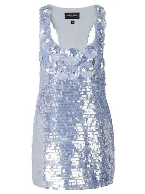 Retrofete Mini Dress - Blue