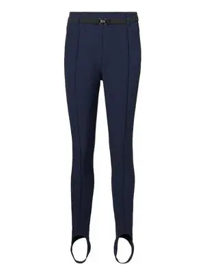 Toni Sailer Theodora Belted Stirrup Ski Pants - Blue