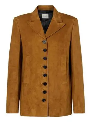 KHAITE Saraphina Suede Jacket