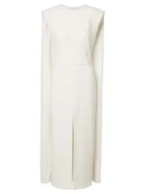 Givenchy Caped Cocktail Dress - White