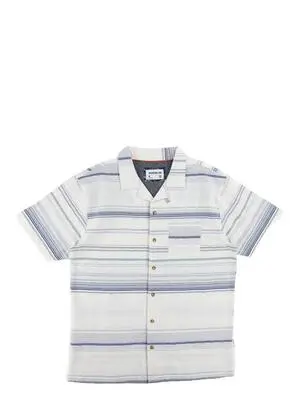 Sovereign Code Tour Shirt - White Horizontal Stripe