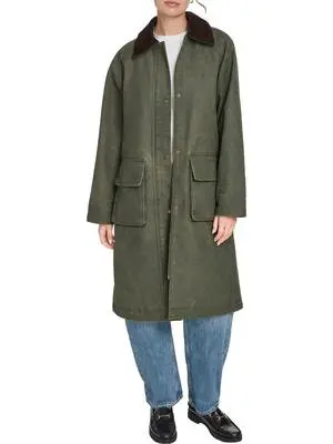 LEVI'S Extralong Barn Jacket - Dark Olive