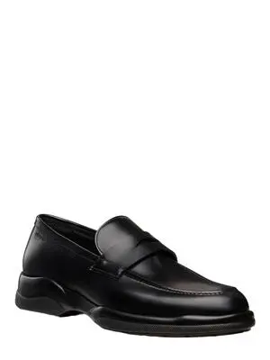 STUART WEITZMAN Chad Penny Loafer - Black