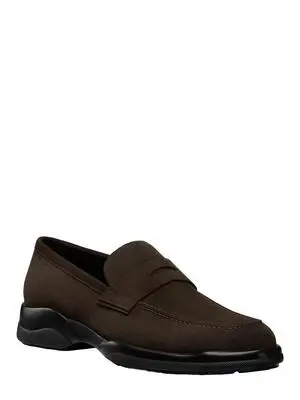 STUART WEITZMAN Chad Penny Loafer - Ebony