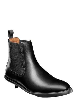 STACY ADAMS Townsend Chelsea Boot - Black Tumble