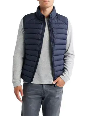 SAVE THE DUCK Rhus Water-resistant Puffer Vest - Blue Black