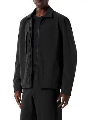 Veilance Mionn Water Resistant Insulated Overshirt - Black