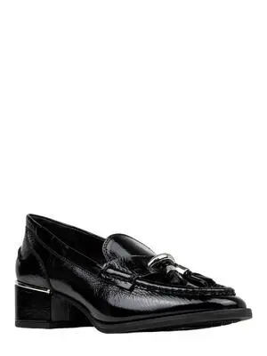 DONALD PLINER Mirabel Tassel Loafer - Black