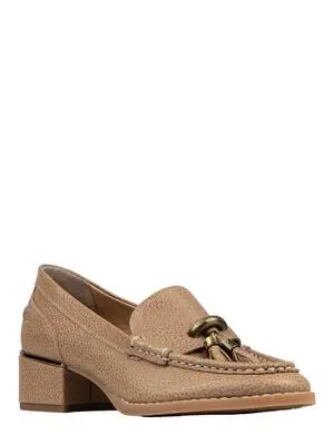 DONALD PLINER Mirabel Tassel Loafer - Tobacco