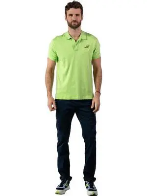 WOODPECKER Pima Cotton Polo Shirt - Green
