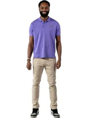WOODPECKER Pima Cotton Polo Shirt Violet