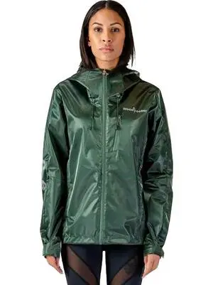 WOODPECKER Wind Shell Jacket Green Diamond