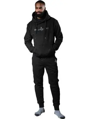 WOODPECKER Cotton Sweatsuit - Black