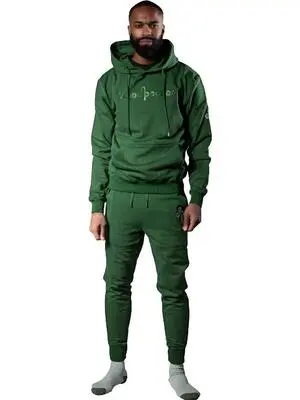 WOODPECKER Cotton Sweatsuit - Electric Green