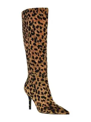 Guess Gressa Knee High Boots - Medium Brown