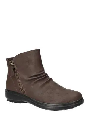 EASY WORKS BY EASY STREET Lyra Bootie - Brown Matte